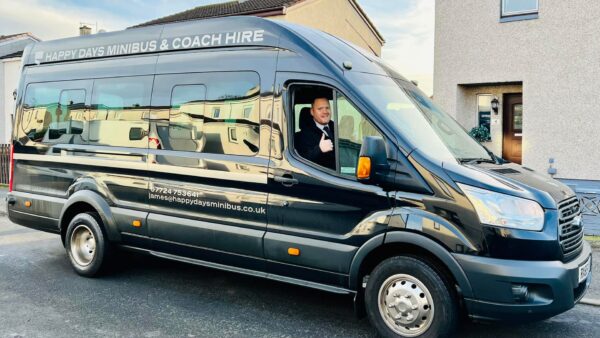 Minibus & Coach Hire Falkirk | Airport Transfers & Events – Happy Days